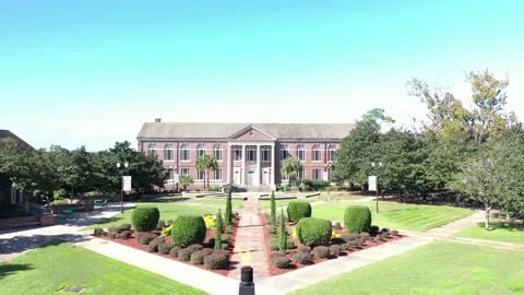 FAMU Campus Aerial Tour: Quad, Eternal F... | Stock Video | Pond5