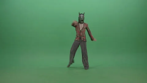 Fanny dancing Horse Man showing ballroom... | Stock Video | Pond5