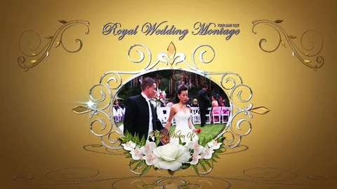 Fansy Wedding Frames V2 ~ After Effects Project #106634045