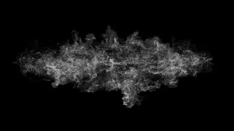 Fantastic alpha smoke explosion wave eff... | Stock Video | Pond5