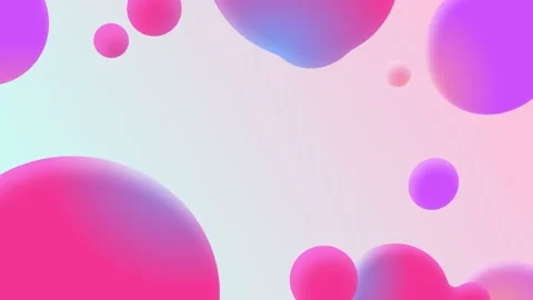 Fantastic liquid animation. Gradient bac... | Stock Video | Pond5