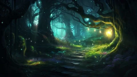 Forest Animation Stock Video Footage | Royalty Free Forest Animation ...