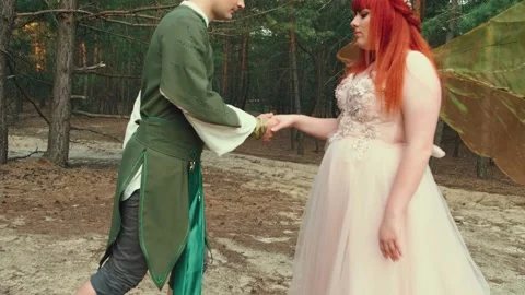 fantasy couple together. King man. groom... | Stock Video | Pond5
