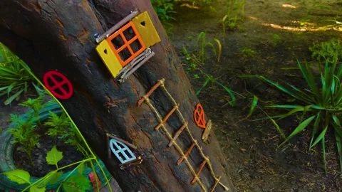 Fantasy fairy tale forest with magical s... | Stock Video | Pond5