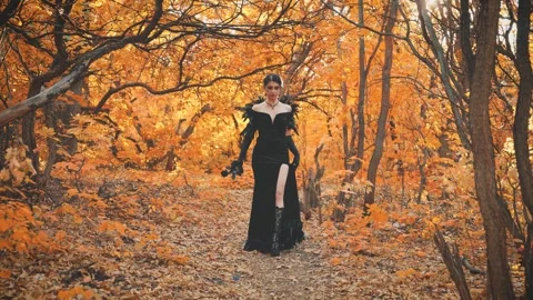 Goth Girl Flowers Stock Videos – Royalty-Free HD & 4K Videos | Pond5