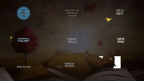 Fantasy Titles Collection ~ After Effects Project #120142973