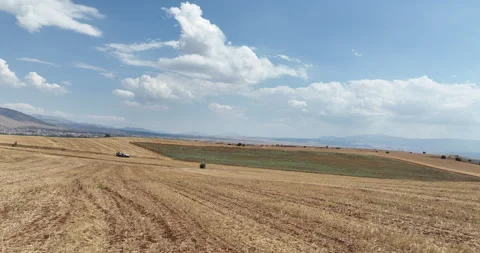 Farm fields Background Texture 4 K Aeria... | Stock Video | Pond5