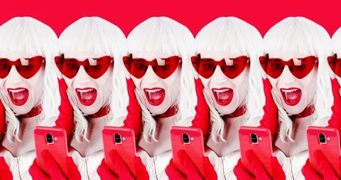 Glamour Red Face Stock Videos – Royalty-Free HD & 4K Videos | Pond5