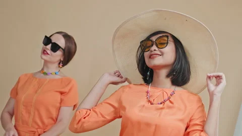 Fashion Models on Shoot of Summer Collec... | Stock Video | Pond5