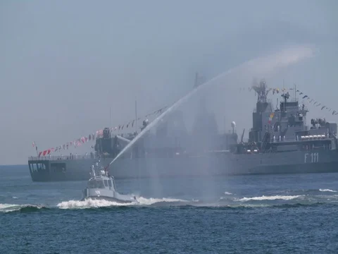 Fast Attack Missile Craft military boat ... | Stock Video | Pond5