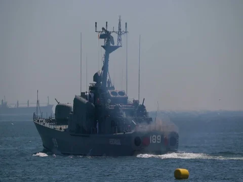 Fast Attack Missile Craft military boat ... | Stock Video | Pond5