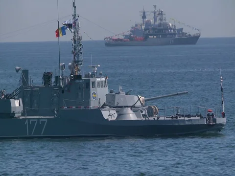 Fast Attack Missile Craft military boat ... | Stock Video | Pond5