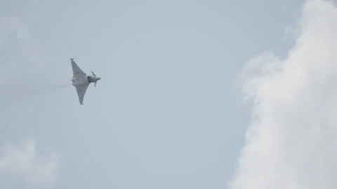 Fast fighter jet during high speed comba... | Stock Video | Pond5