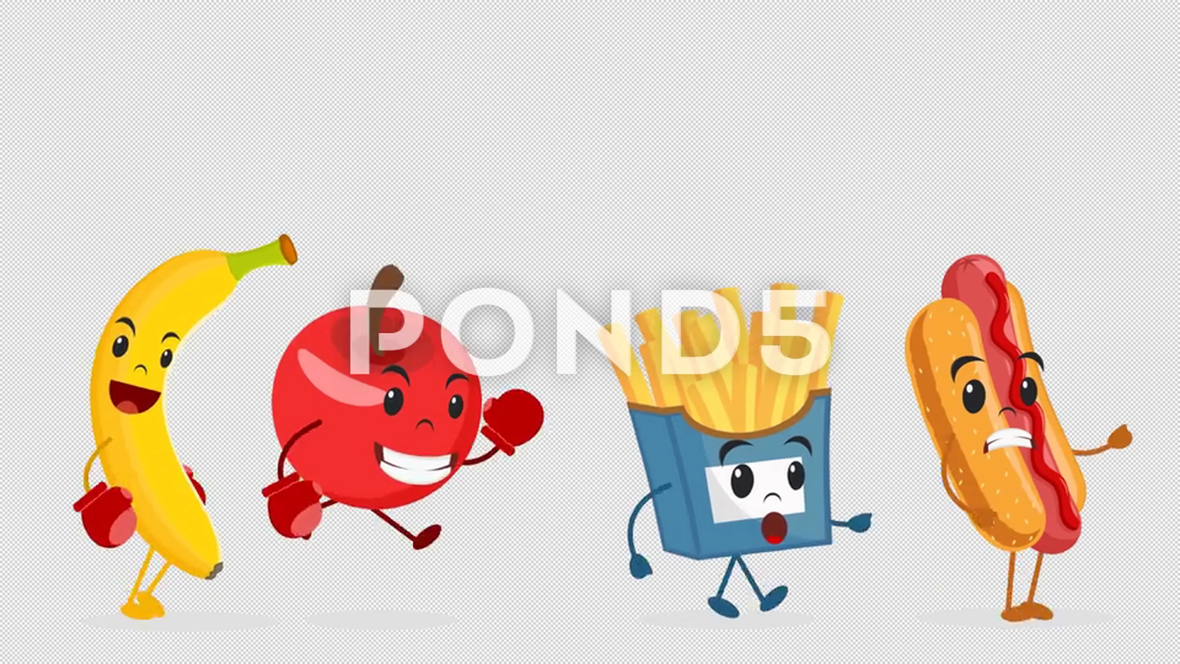 Fast Food Characters