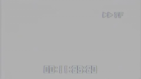 Fast Forward VHS Overlay | Stock Video | Pond5