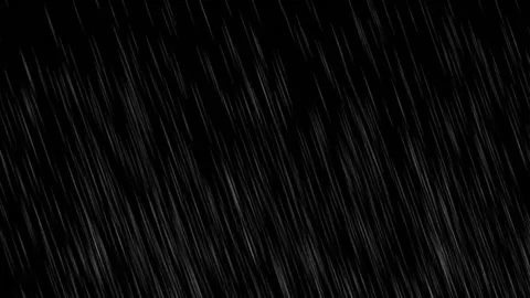 Fast Heavy Rain Falling Animation Black ... | Stock Video | Pond5