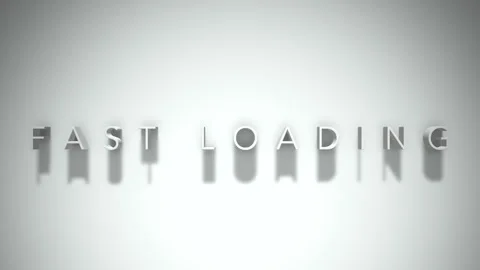 fast loading 3D title animation white te... | Stock Video | Pond5