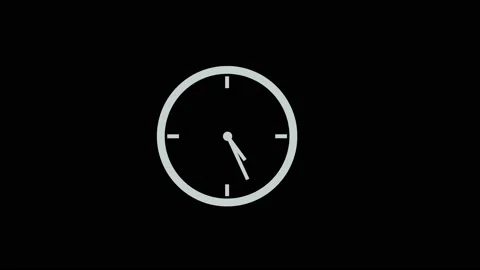 Clock Spinning Fast Stock Footage ~ Royalty Free Stock Videos | Pond5