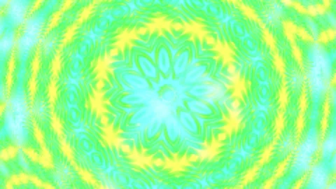 Fast motion green and yellow wavy kaleid... | Stock Video | Pond5