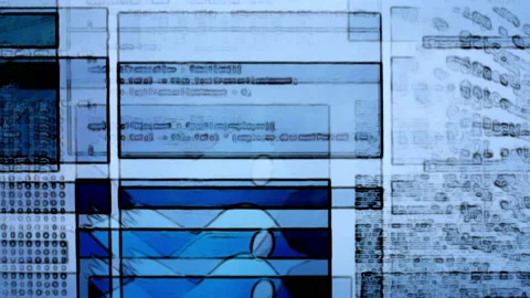 Fast Motion Loop Cartoon Background | Stock Video | Pond5