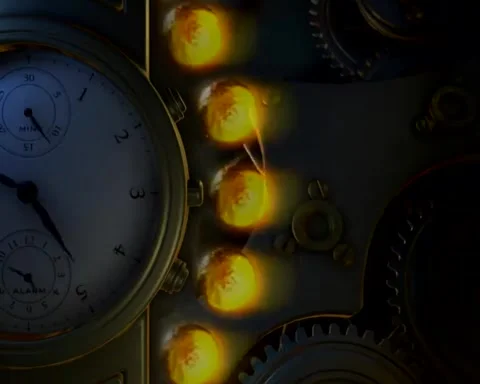 fast moving clock background | Stock Video | Pond5