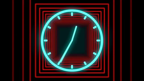 Clock Spinning Fast Stock Footage ~ Royalty Free Stock Videos | Pond5