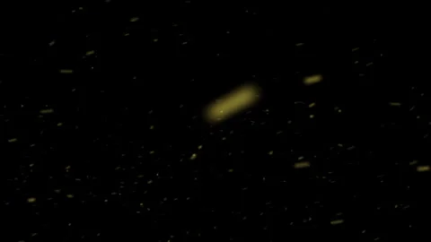 Fast moving dust particles on a black ba... | Stock Video | Pond5
