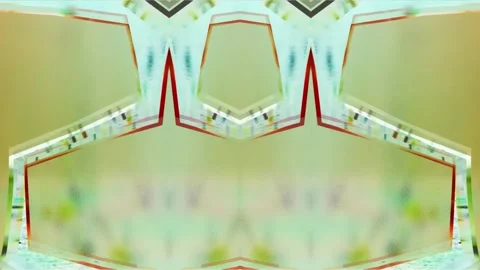 Fast moving empty frames of various 3D s... | Stock Video | Pond5