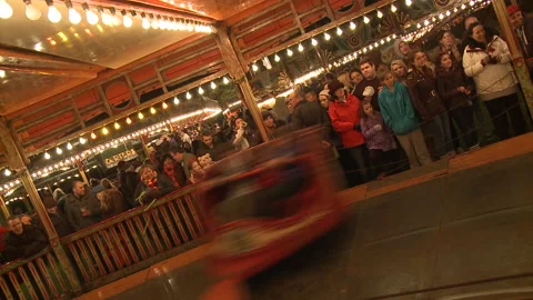 Skid Fairground Ride Stock Footage ~ Royalty Free Stock Videos | Pond5