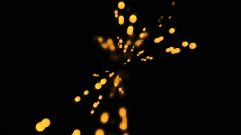Fast phase rotating and glowing particle... | Stock Video | Pond5