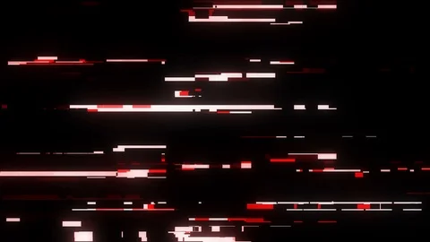 fast red glitch interference screen back... | Stock Video | Pond5