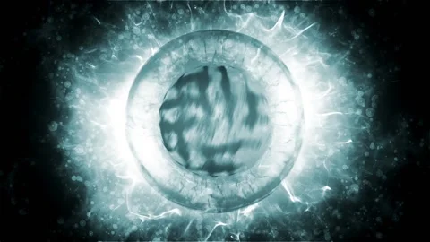 Fast rotating dance floor ball with radi... | Stock Video | Pond5