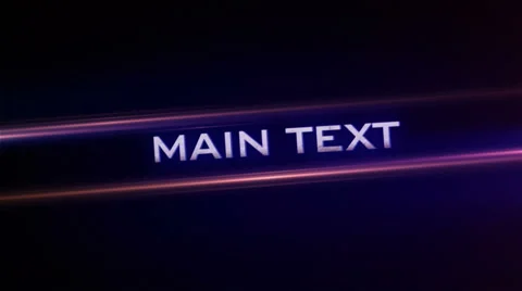 Fast Titles ~ After Effects Project ~ AE #52232294 | Pond5