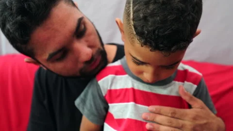 Sad Father Stock Video Footage | Royalty Free Sad Father Videos | Pond5