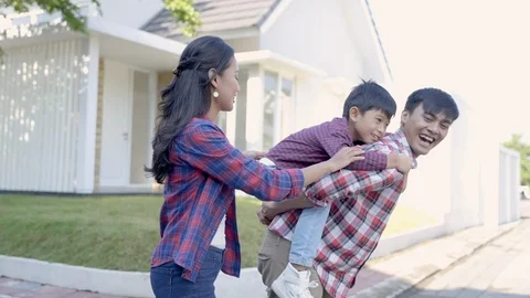 Front Piggyback Ride Stock Footage ~ Royalty Free Stock Videos | Pond5