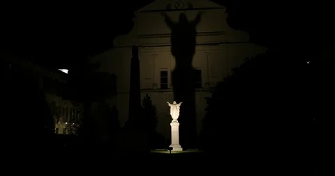 Father Son Statue Stock Footage ~ Royalty Free Stock Videos | Pond5