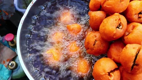 Favorite Filipino street food called Kwe... | Stock Video | Pond5