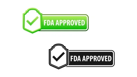 FDA Approved Green Check Mark Quality Se... | Stock Video | Pond5