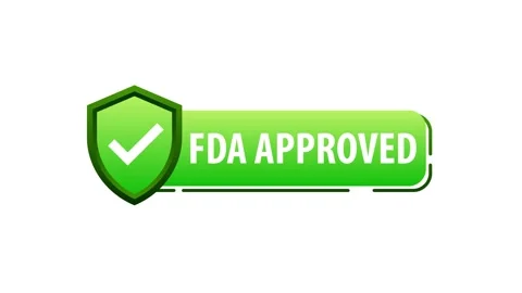 FDA Approved Green Check Mark and Shield... | Stock Video | Pond5