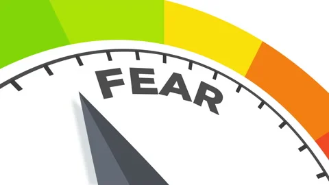 fear level measuring device animation. | Stock Video | Pond5