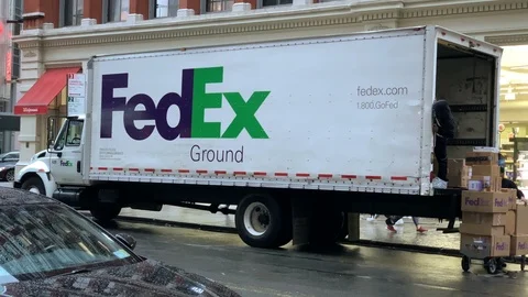 Fedex Truck To Load Package Stock Videos – Royalty-Free HD & 4K Videos