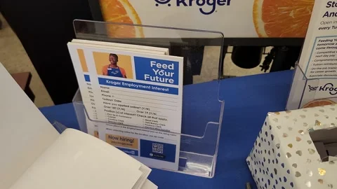 Feed Your Future Kroger Jobs Career Appl... | Stock Video | Pond5