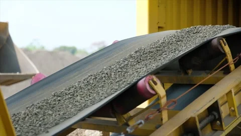 Feeder supplies aggregate from the cold ... | Stock Video | Pond5