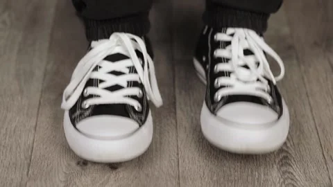 Stomping In Sneakers Stock Video Footage | Royalty Free Stomping In ...