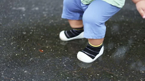 Child Feet Stock Footage ~ Royalty Free Stock Videos | Pond5