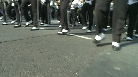 Feet Marching Stock Footage ~ Royalty Free Stock Videos | Pond5