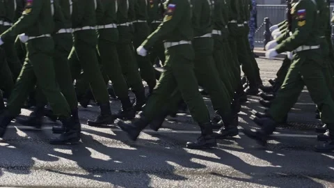 Feet Marching Stock Footage ~ Royalty Free Stock Videos | Pond5