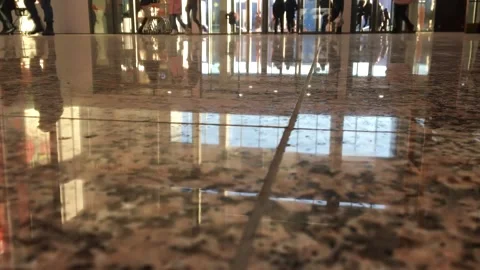 Feet Of People Walking In Mall. Shopping... | Stock Video | Pond5