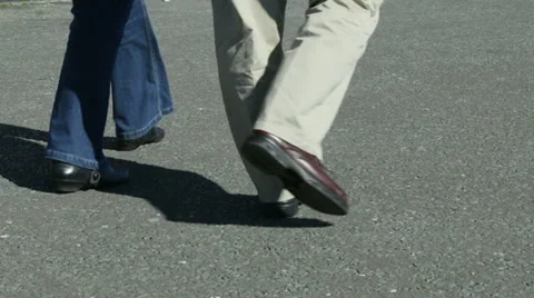 Two Feet Stock Footage ~ Royalty Free Stock Videos | Pond5