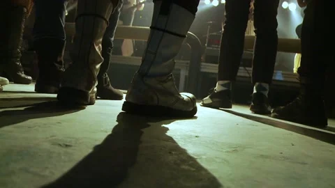 Tapping Feet To The Rhythm Stock Footage ~ Royalty Free Stock Videos ...